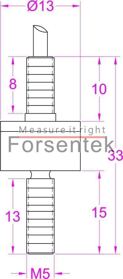 Inline load cell inline force sensor 50N 100N 200N 300N 500N