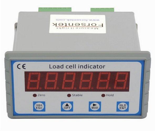Force indicator load cell indicator