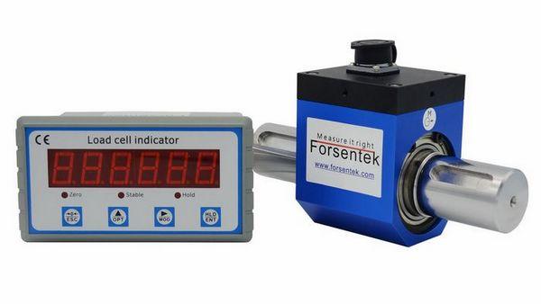 Rotating torque measurement device torque indicator