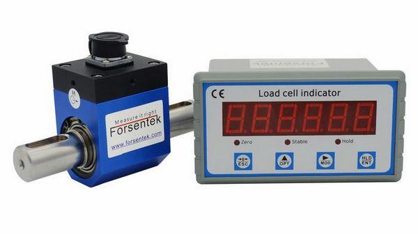 Rotating torque measurement device torque indicator