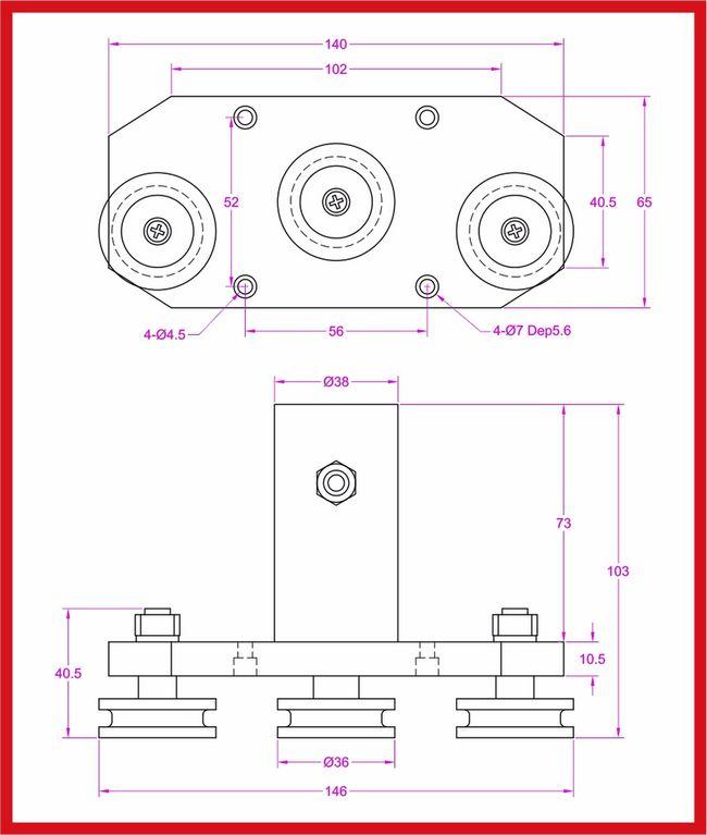 Tension force sensor|Tension transducer|Cable tension sensor