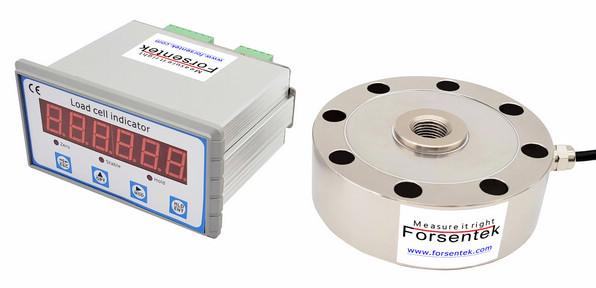 Compression load measurement device 0-100 ton Compression force meter