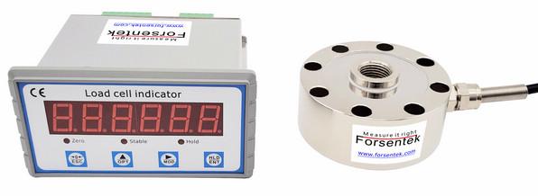 10kN 5kN 3kN 2kN 1kN 500N compression load cell with readout for force ...