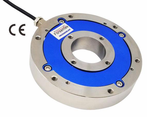 Low Profile Hollow Type Reaction Torque Sensor Flange-to-flange mounting