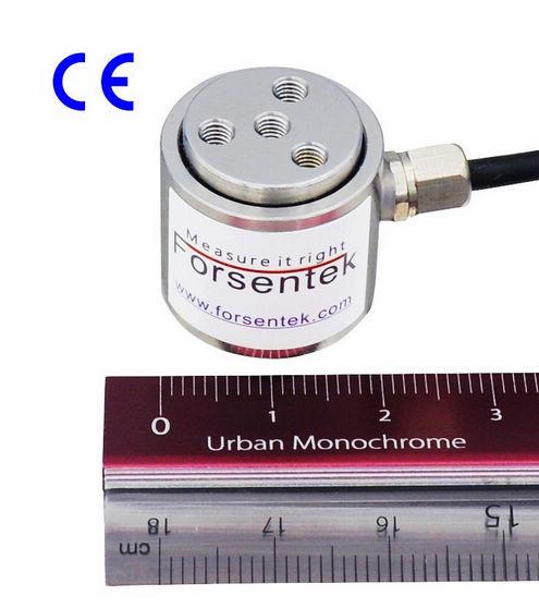 Cylindrical Compression Load Cell 200N Miniature Flange Compression ...