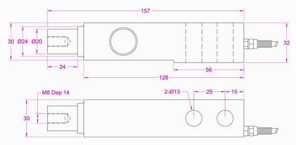 Radial Force Measuring Axle Wire Rope Tension Sensor Tensile force ... Radial Force Measuring Axle Wire Rope Tension Sensor Tensile force ...