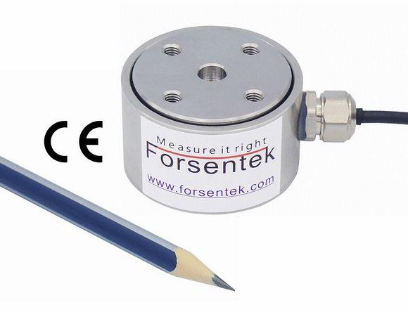 Flange Mounted Load Cell 20kg Thrust Force Sensor 200N Press Force ...