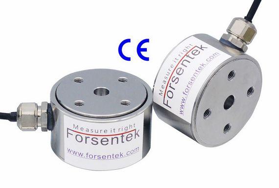 Flange to Flange Load Cell 50kg Press Force Sensor 500N Thrust Force ...