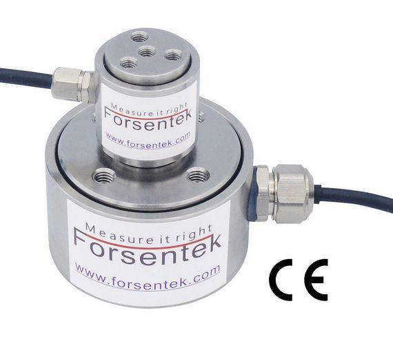 Flange to Flange Load Cell 500kg Press Force Sensor 5kN Thrust Force ...