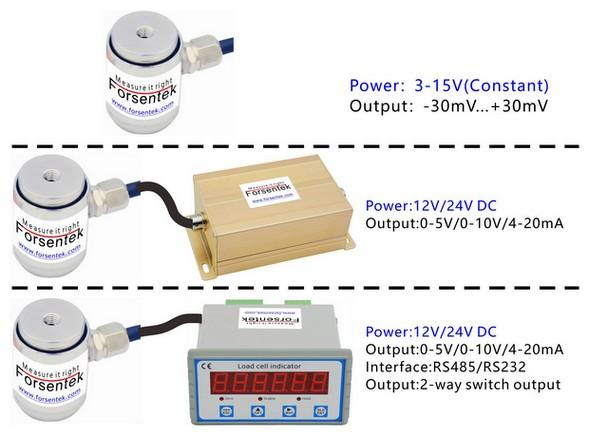 Small Tension Load Cell 5kg Micro Compression Sensor 10kg Cylindrical ...