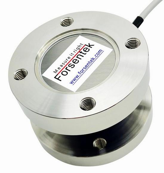 Flange Type Bi-axial Load Cell 0-10kN Thrust Torque Sensor 0-100Nm