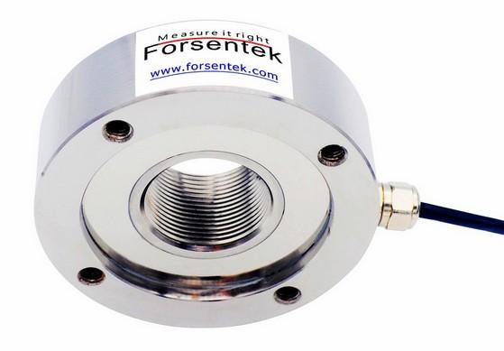 Donut Load Cell 500kg 1000kg Thru-hole Tension Compression Sensor 2t 3 ...