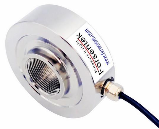 Pancake Load Cell 500kg 1000kg 2000kg M30 Threaded Hollow Sensor 3t 5t