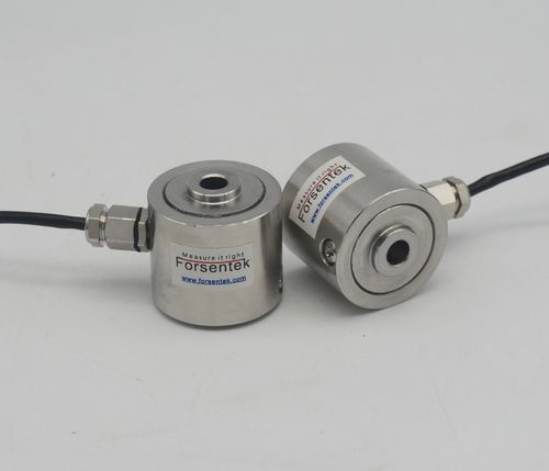 Tailor-made donut load cell custom made through hole load cell