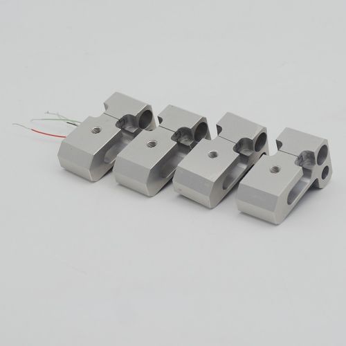 Custom load cell force sensor with overload protection design