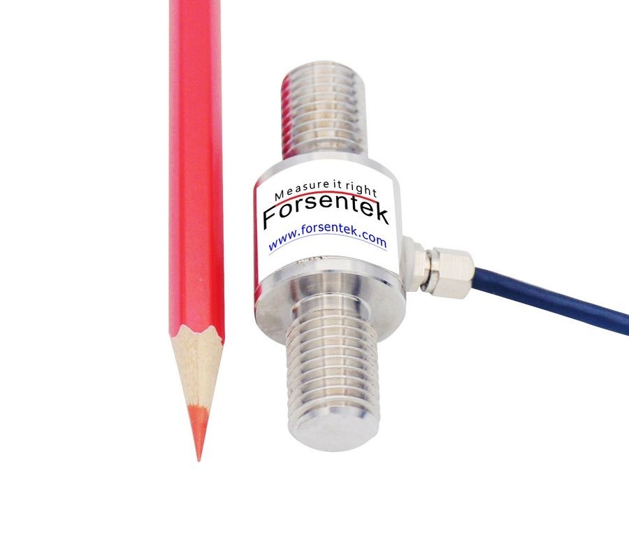 M12 Threaded In Line Load Cell 10kN 20kN Tension Compression Force Sensor M12 Threaded In Line Load Cell 10kN 20kN Tension Compression Force Sensor