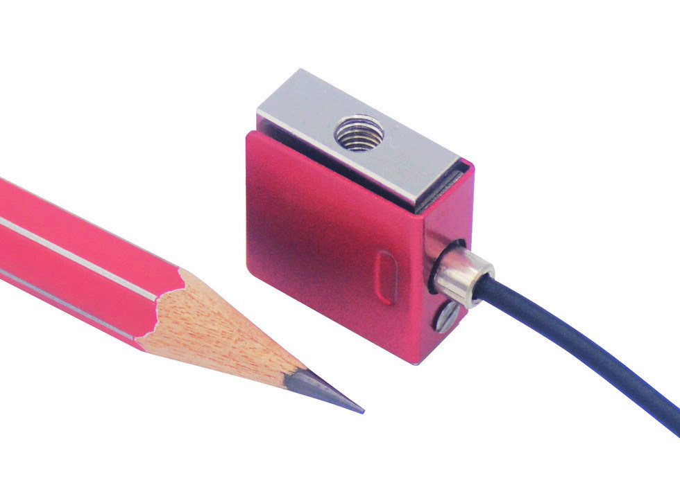 Small Size Force Transducer 25lb 50lb 100lb Miniature S-Beam Jr Load Cell