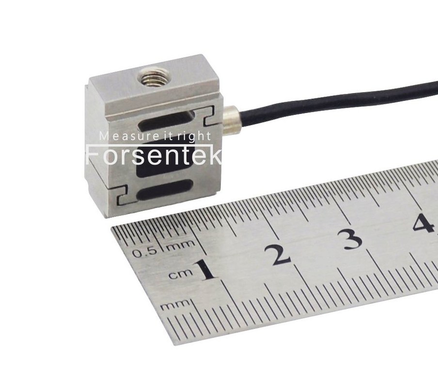 Small size tension sensor 1kN tension force measurement load cell 100kg