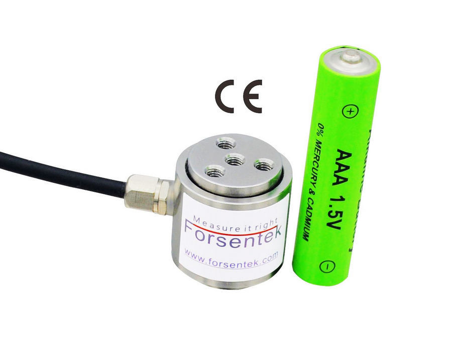 Miniature Cylindrical Load Cell 2kN 1kN 500N 200N 100N 50N 20N Flange ...
