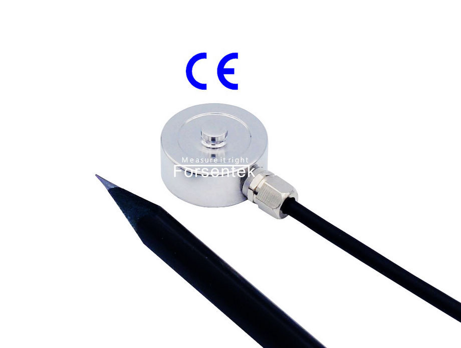 Small Size Load Button Load Cell 100kg Miniature Compression Force Load ...