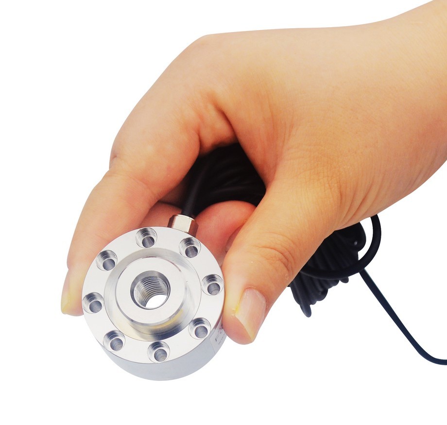 Small Size Pancake Load Cell 1000kg 2000kg Compression Force Sensor ...