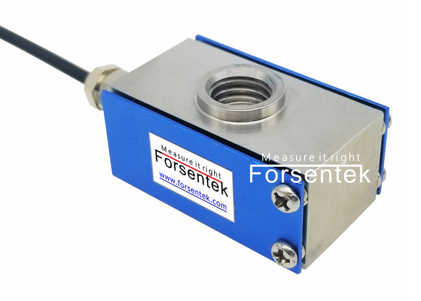 Mini low profile load cell 0-10kN tension and compression force measurement