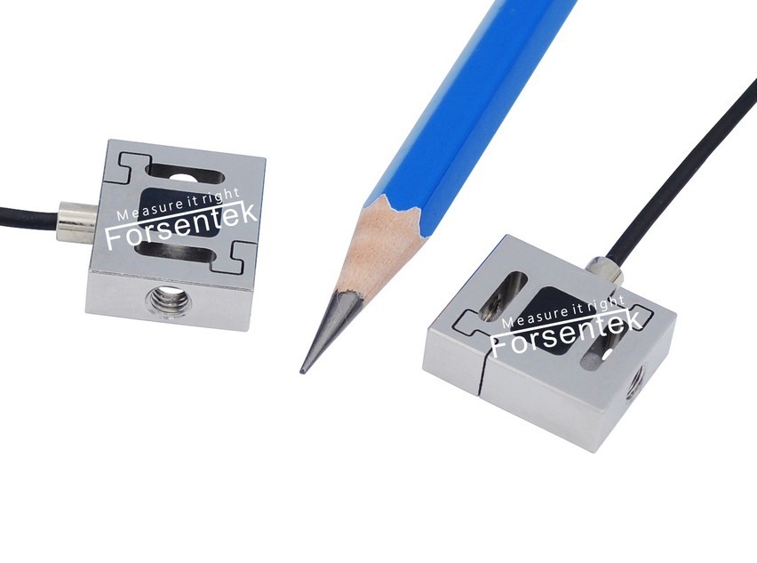 Miniature tension/compression load cell 50kg micro tension sensor 500N
