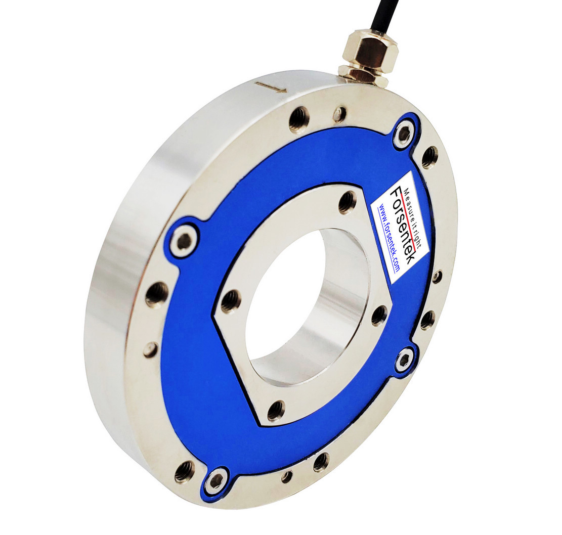 Custom made Low profile torque transducer for robot joint torque ...