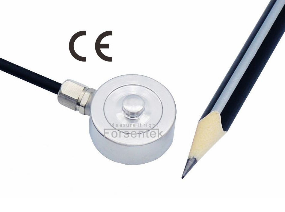 Miniature Button Load Cell 500kg 200kg 100kg 50kg 20kg 10kg Compression ...
