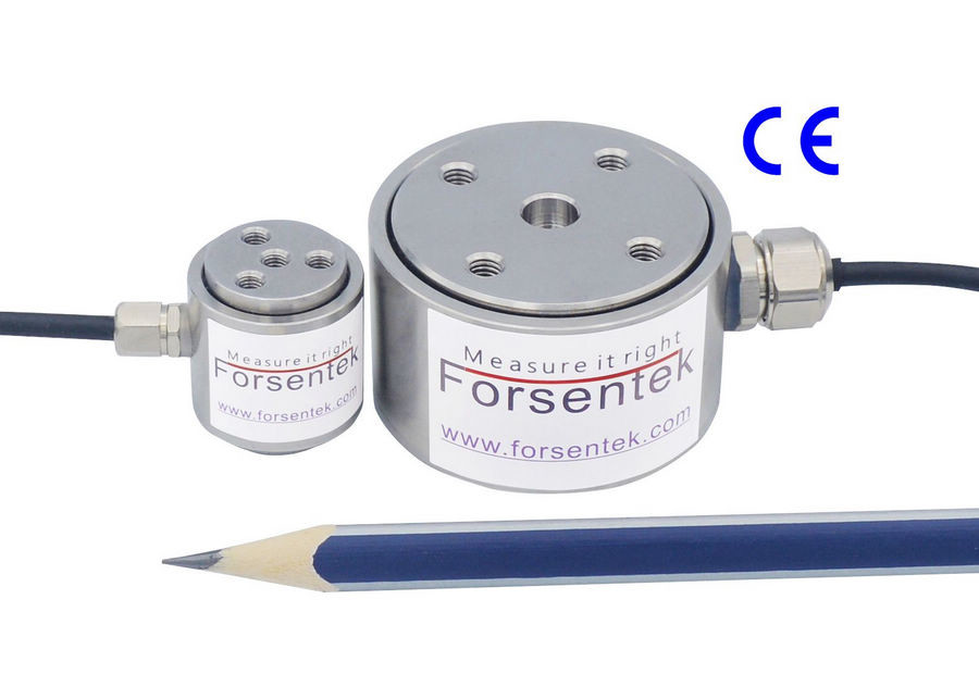 Flange Mounted Compression Load Cell 50kg Cylindrical Compression Type ...