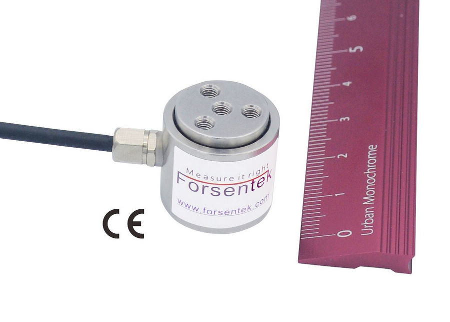 Flange Type Compression Load Cell 1000N Miniature Column Compression ...