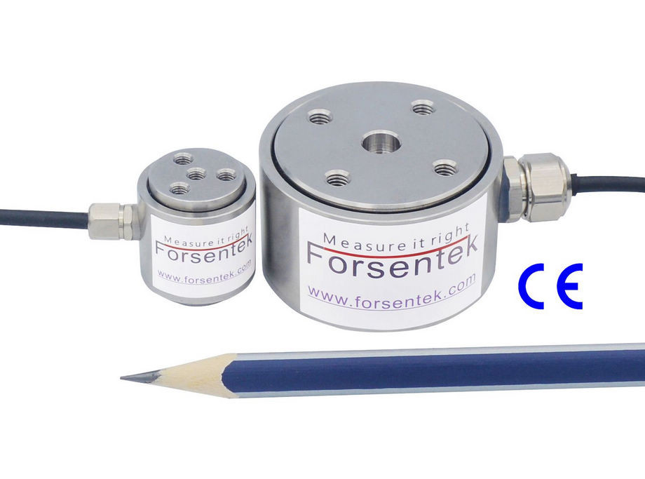 Flange Mounted Force Sensor 500lb 220lb 110 lbs 45lb Flange Type Load Cell